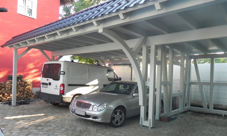Fachwerk Carports & Holzgaragen als individueller Bausatz